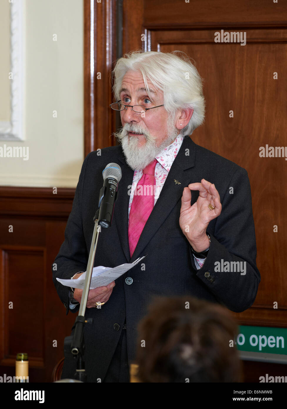 Sir Roy Strong at the Oldie Literary Lunch 14/05/13 Stock Photo - Alamy