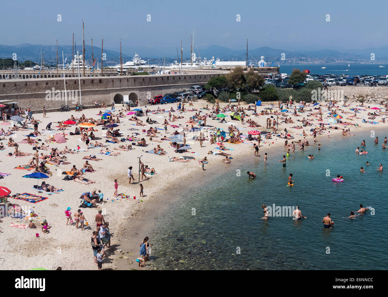 Beach antibes hi-res stock photography and images - Alamy