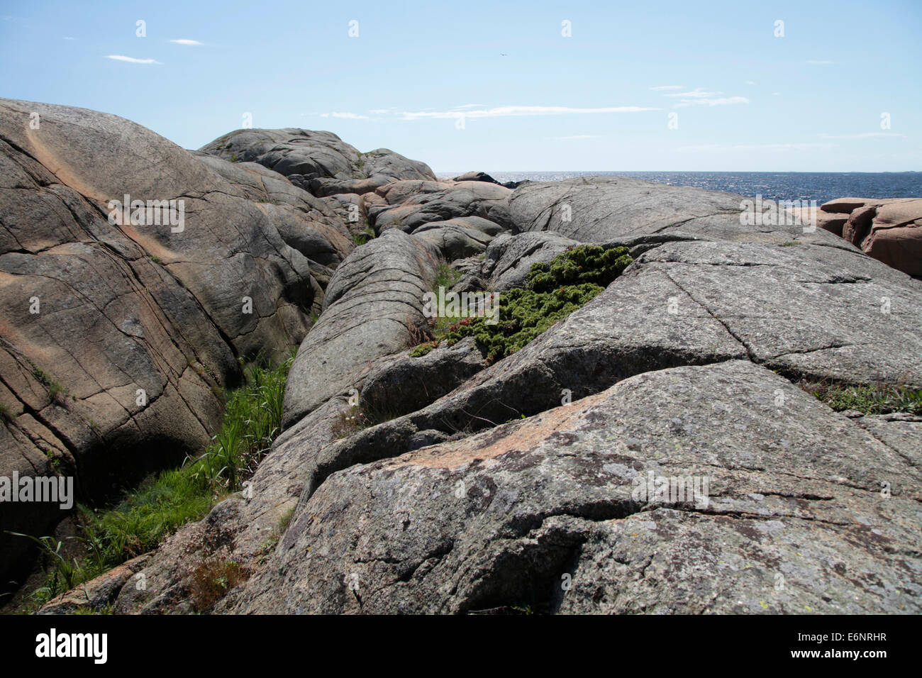 Numerous small islands form the skerry landscape around Stavern. A ...