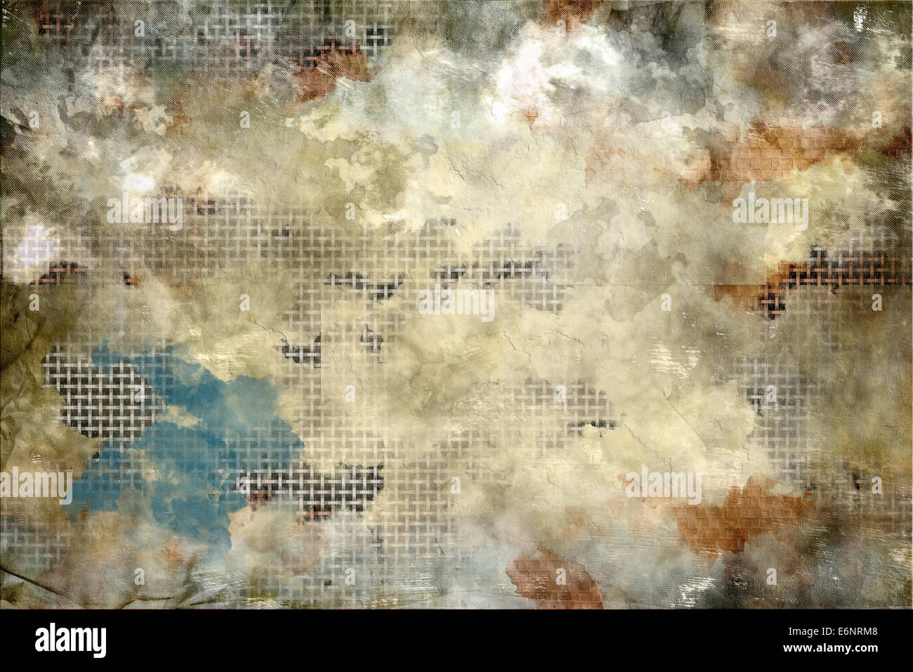 Abstract mottled grunge background texture with spotty pattern wall ...