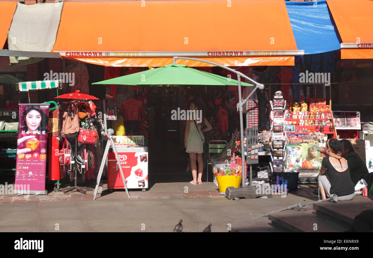 Chinese shop Newport Place Chinatown Soho London Stock Photo - Alamy