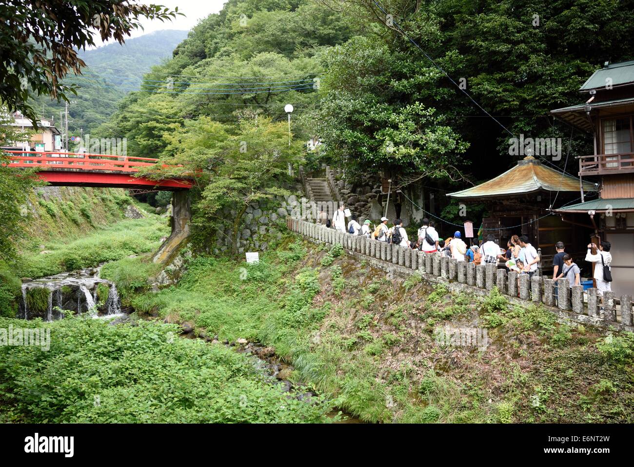 Roben water fall,Mt Oyama,Isehara,Kanagawa,Japan Stock Photo - Alamy