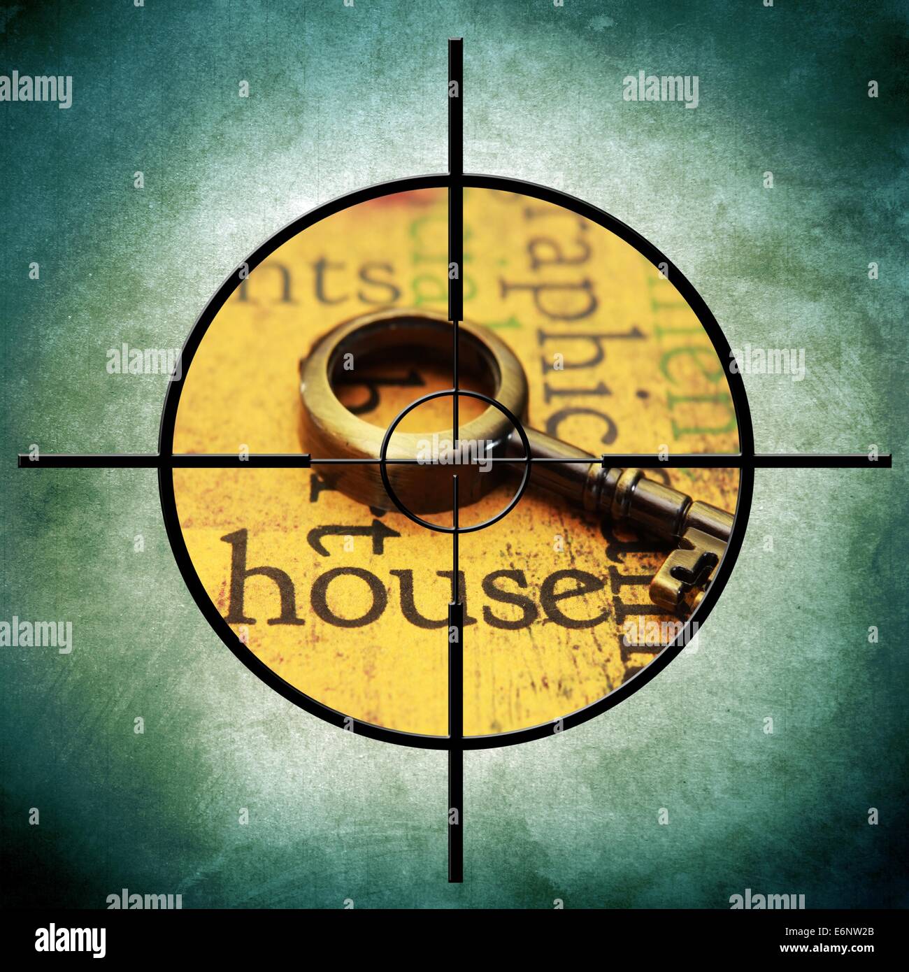 House target concept Stock Photo - Alamy