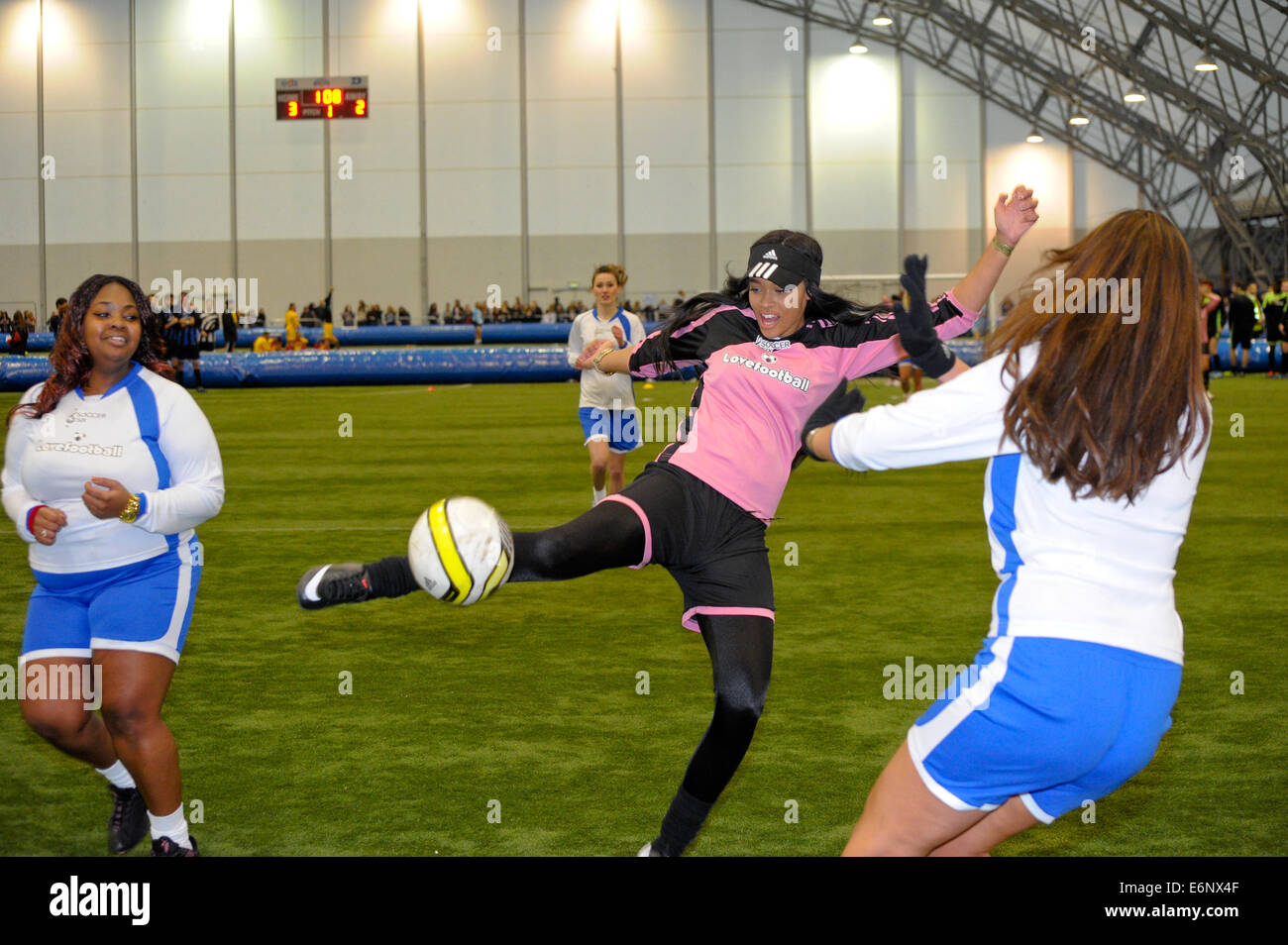 Soccer Six: Next Generation event in the London Soccerdome Featuring: X ...