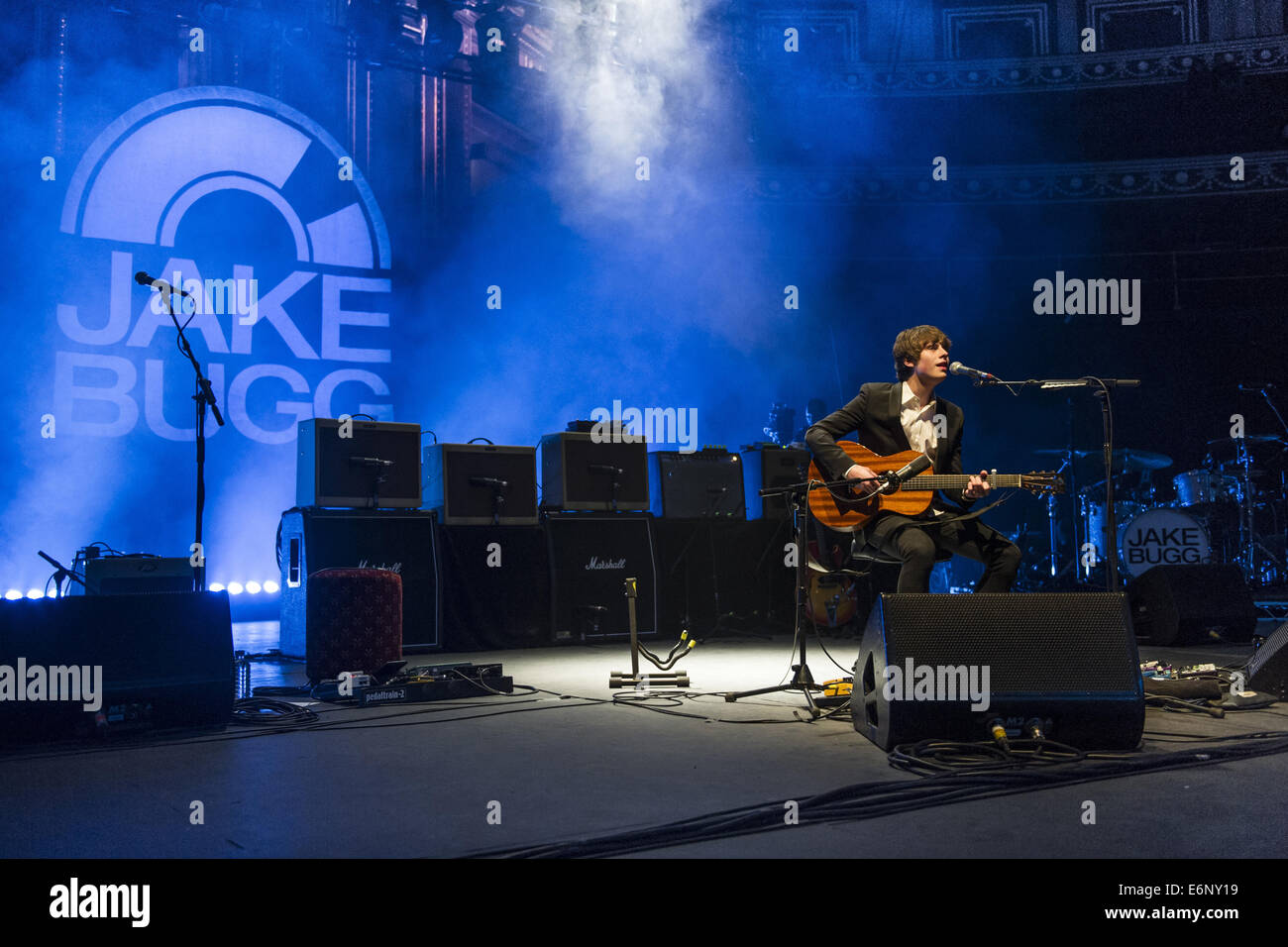 Jake Bugg performs live at Royal Albert Hall Featuring: Jake Bugg Where ...