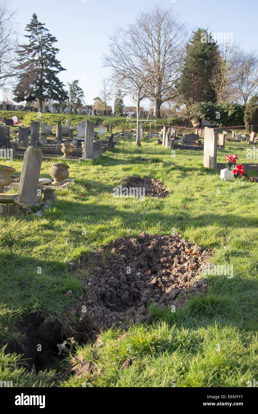 Gravesend Cemetery is home to a spooky sight as graves have begun to ...