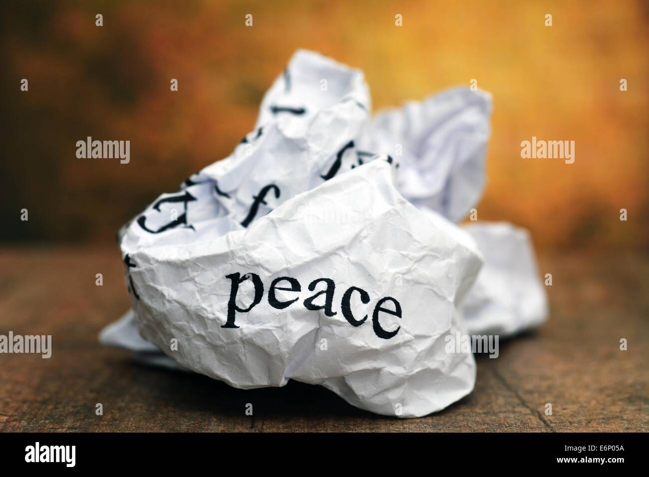 Broken peace concept Stock Photo - Alamy