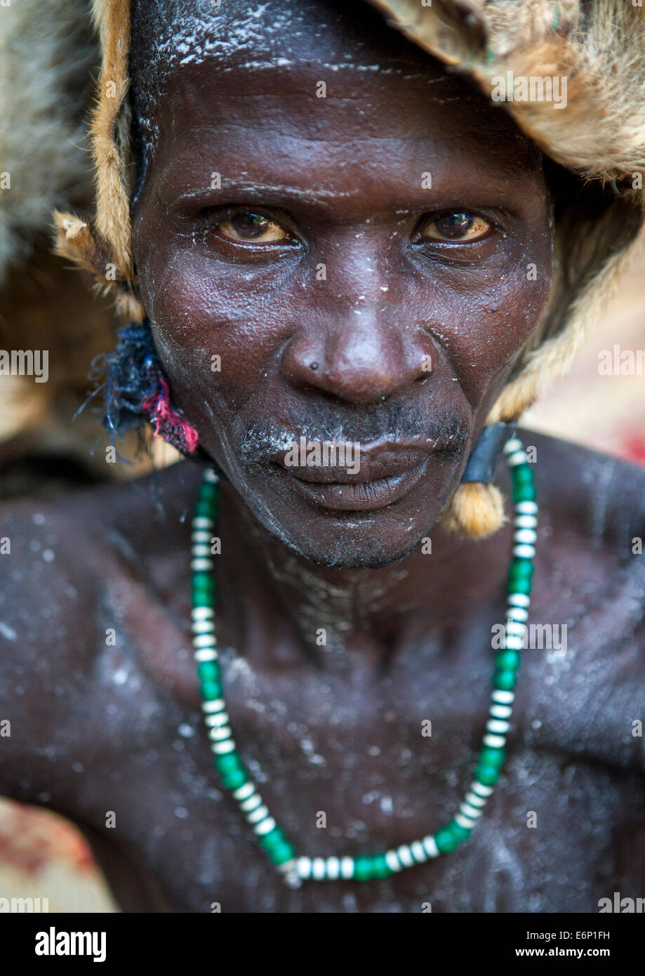 Mr Umot Abula From Anuak Tribe In Traditional Clothing, Gambela ...