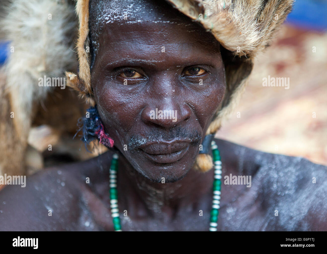 Mr Umot Abula From Anuak Tribe In Traditional Clothing, Gambela ...