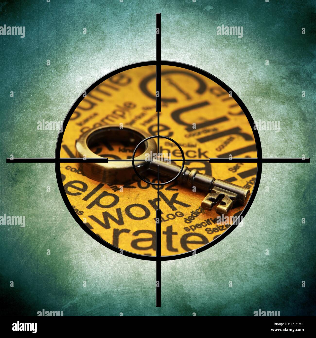 Work target concept Stock Photo - Alamy
