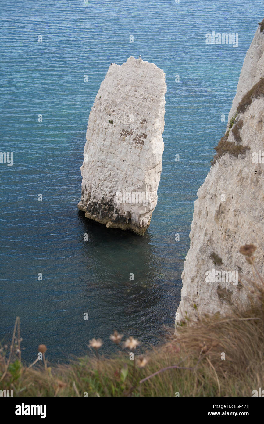 The Old Harry Rocks, Dorset, England Stock Photo - Alamy