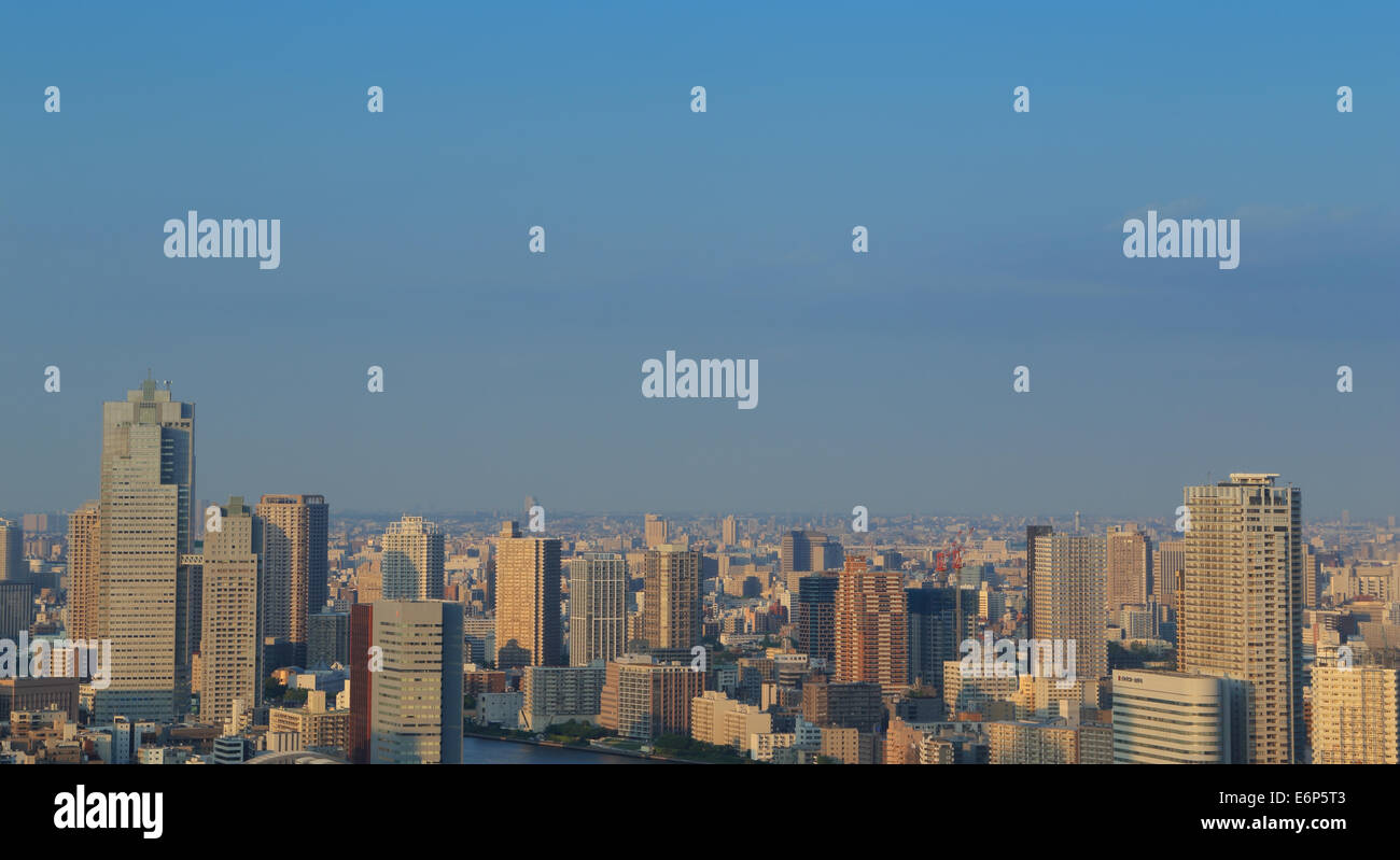 view of Tokyo cityscape, Japan Stock Photo - Alamy