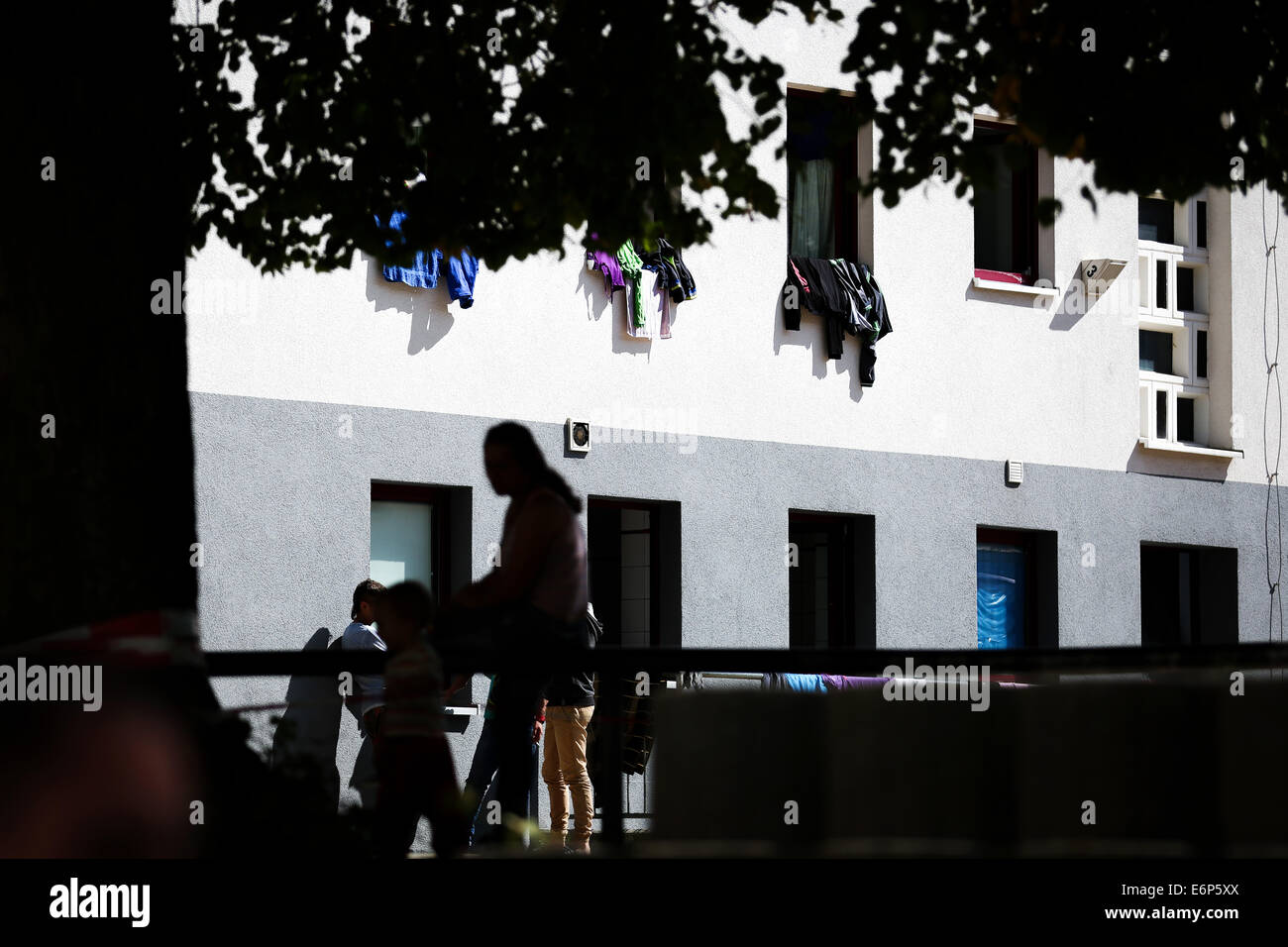 Central Reception Center For Asylum Seekers High Resolution Stock ...