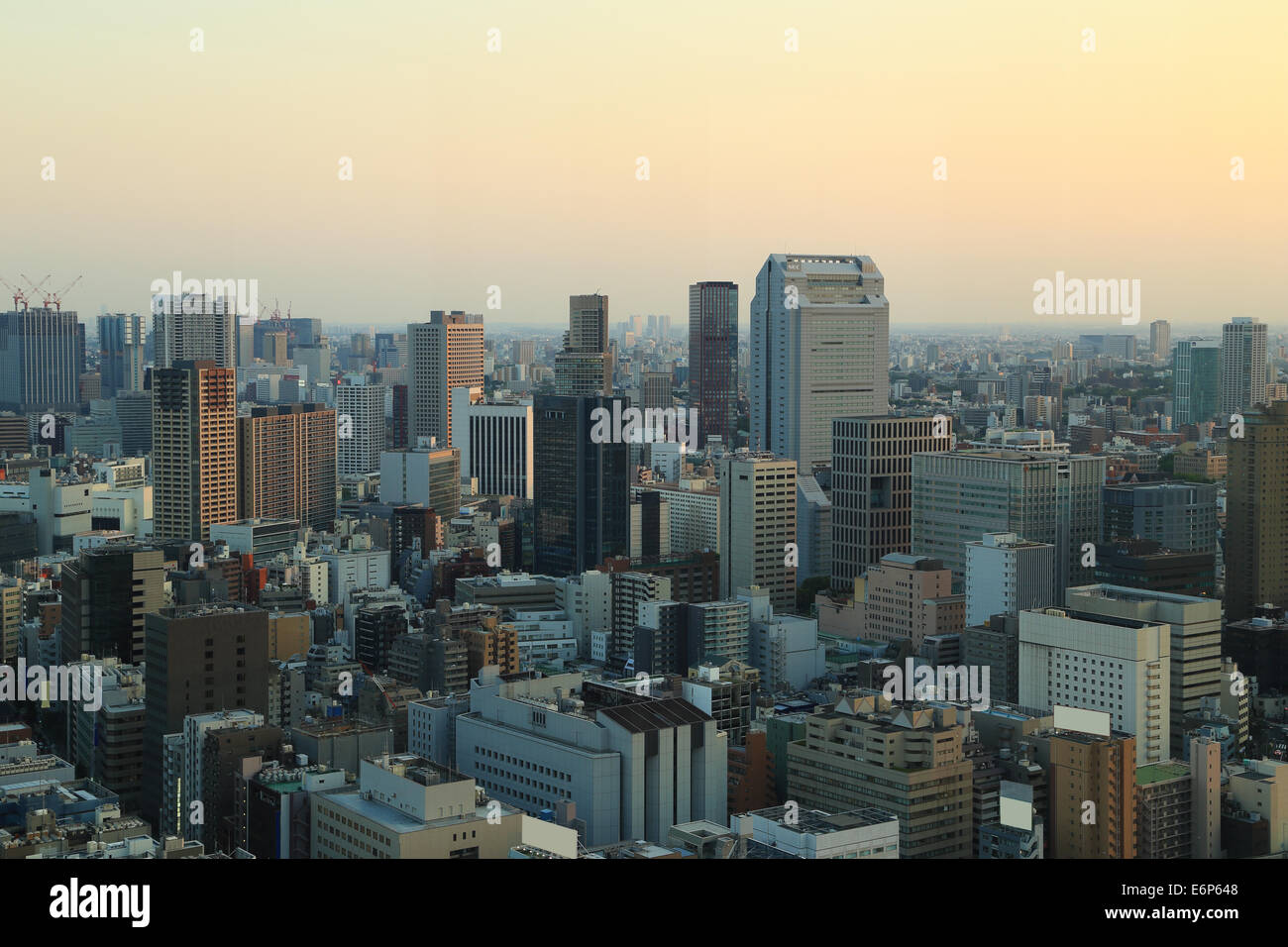 view of Tokyo cityscape, Japan Stock Photo - Alamy