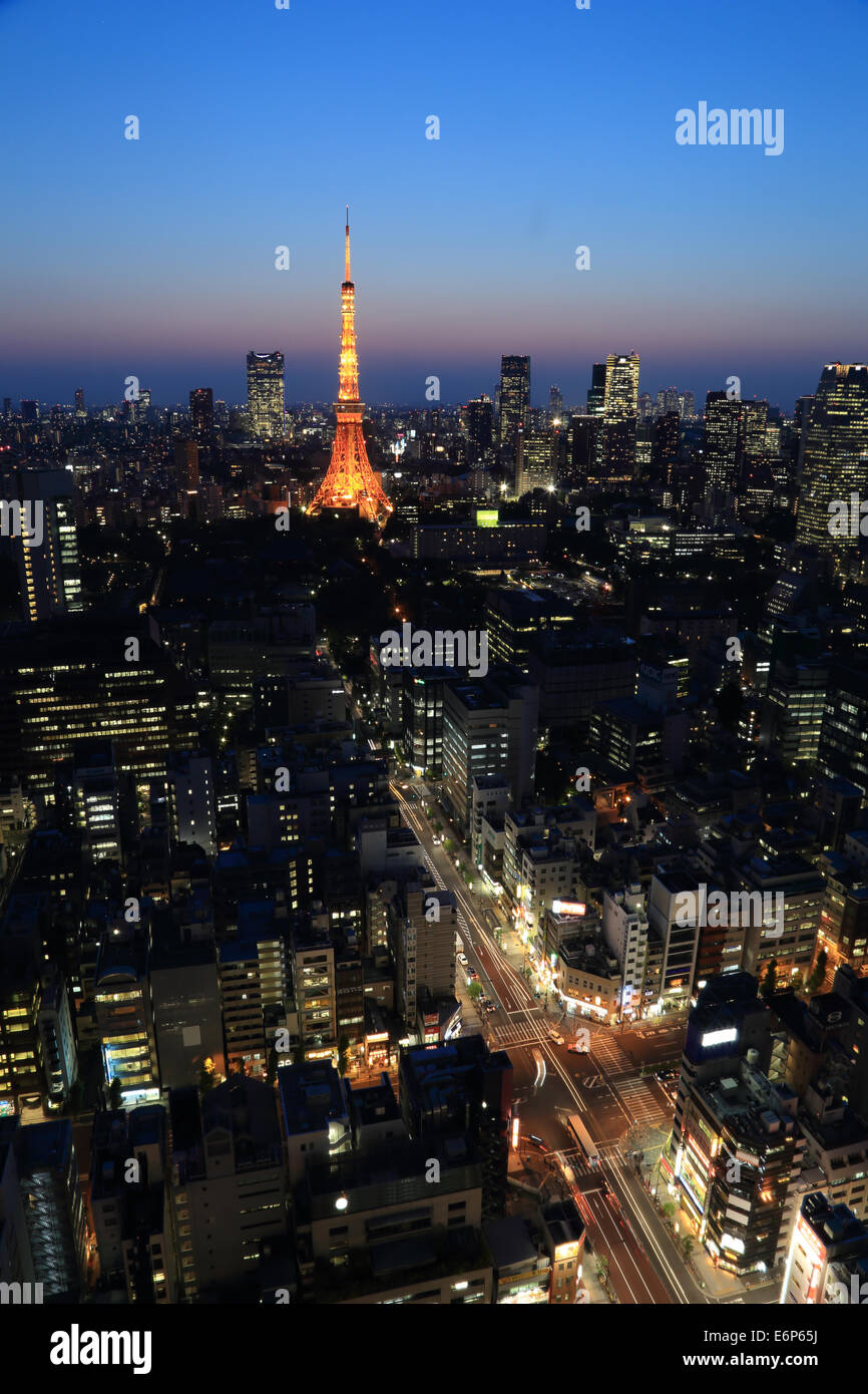 top view of Tokyo cityscape, Japan Stock Photo - Alamy