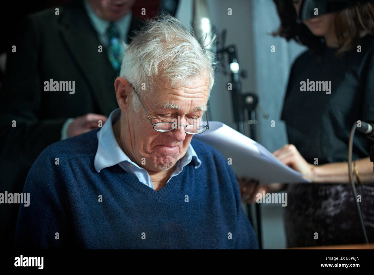 Richard Ingrams during a Craig Brown and Friends recording at Cast Iron ...