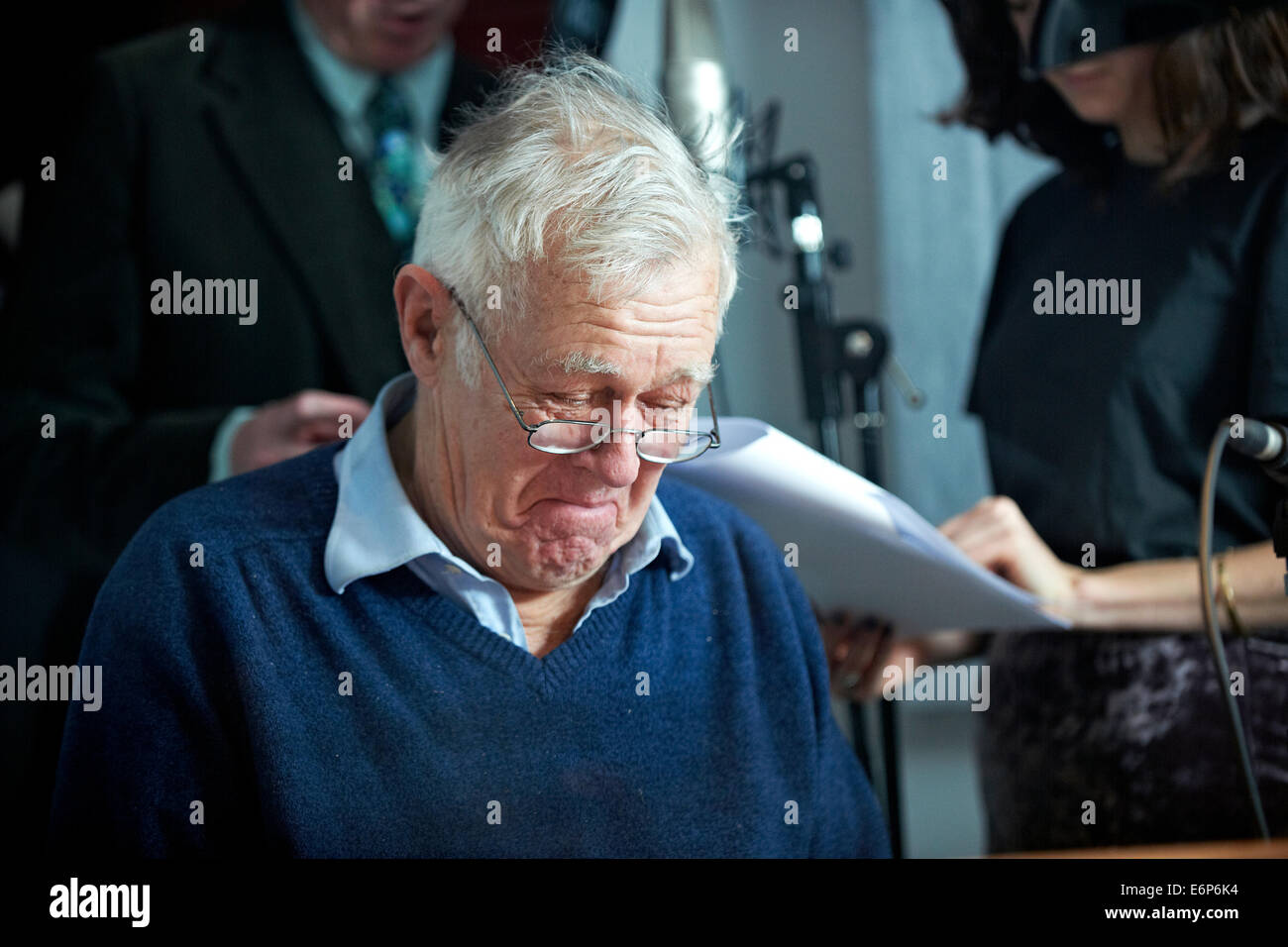 Richard Ingrams during a Craig Brown and Friends recording at Cast Iron ...