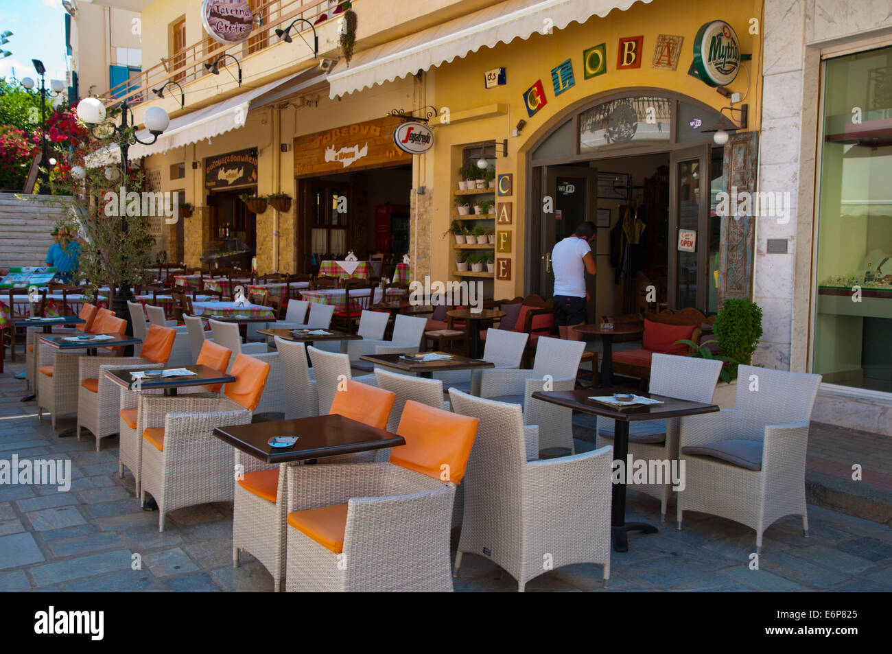 Global cafe, Alexandrou pedestrian street, old town, Kos town, Kos ...