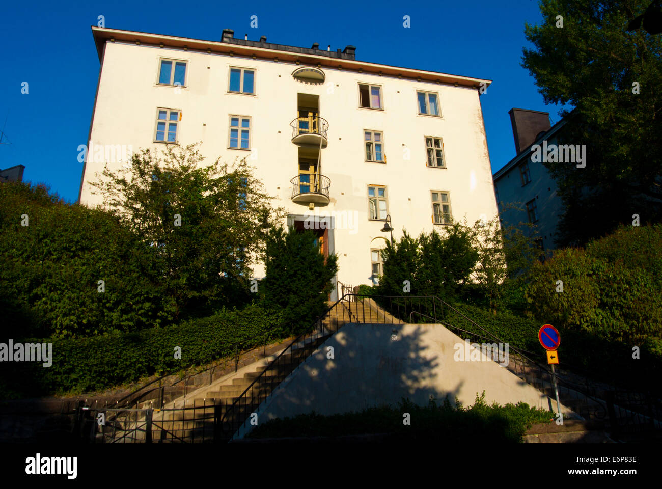 Residential architecture in Torkkelimäki area, Kallio district ...