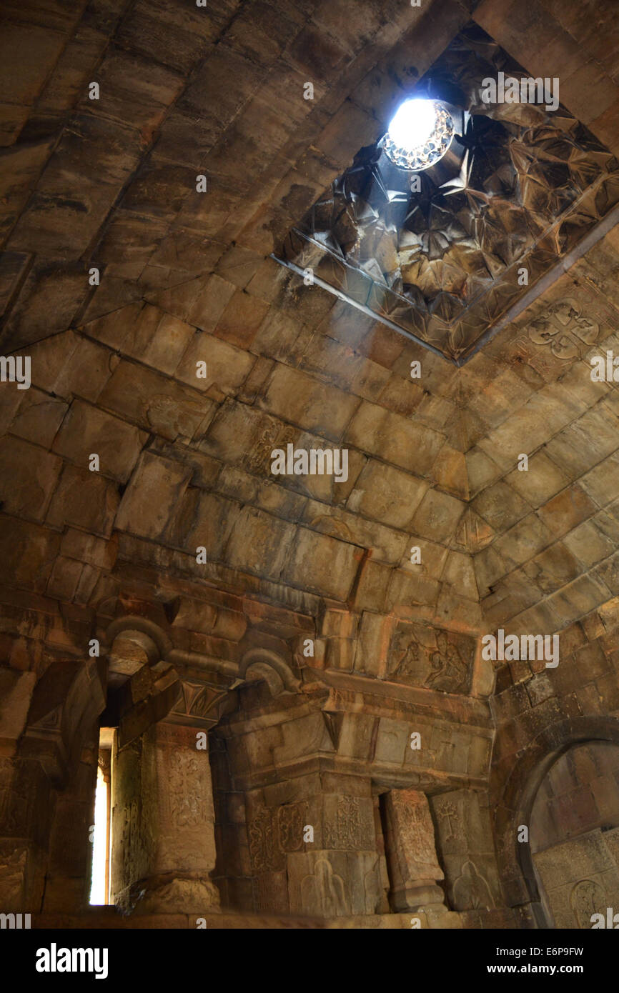 Inside ancient monastery Stock Photo - Alamy