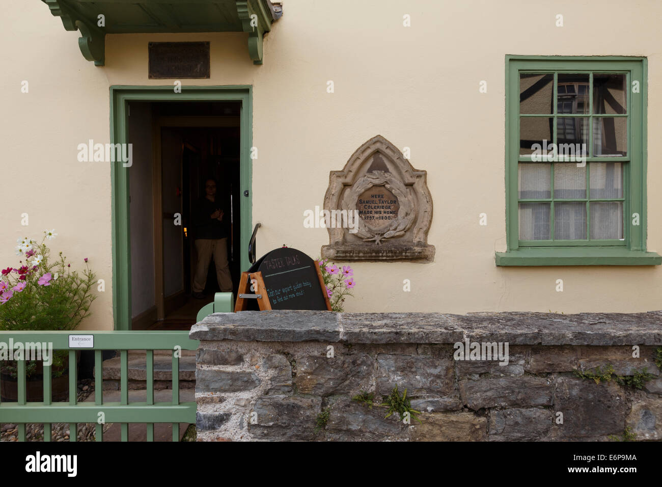 Coleridge Cottage in Nether Stowey, Somerset. Here STC lived for just ...