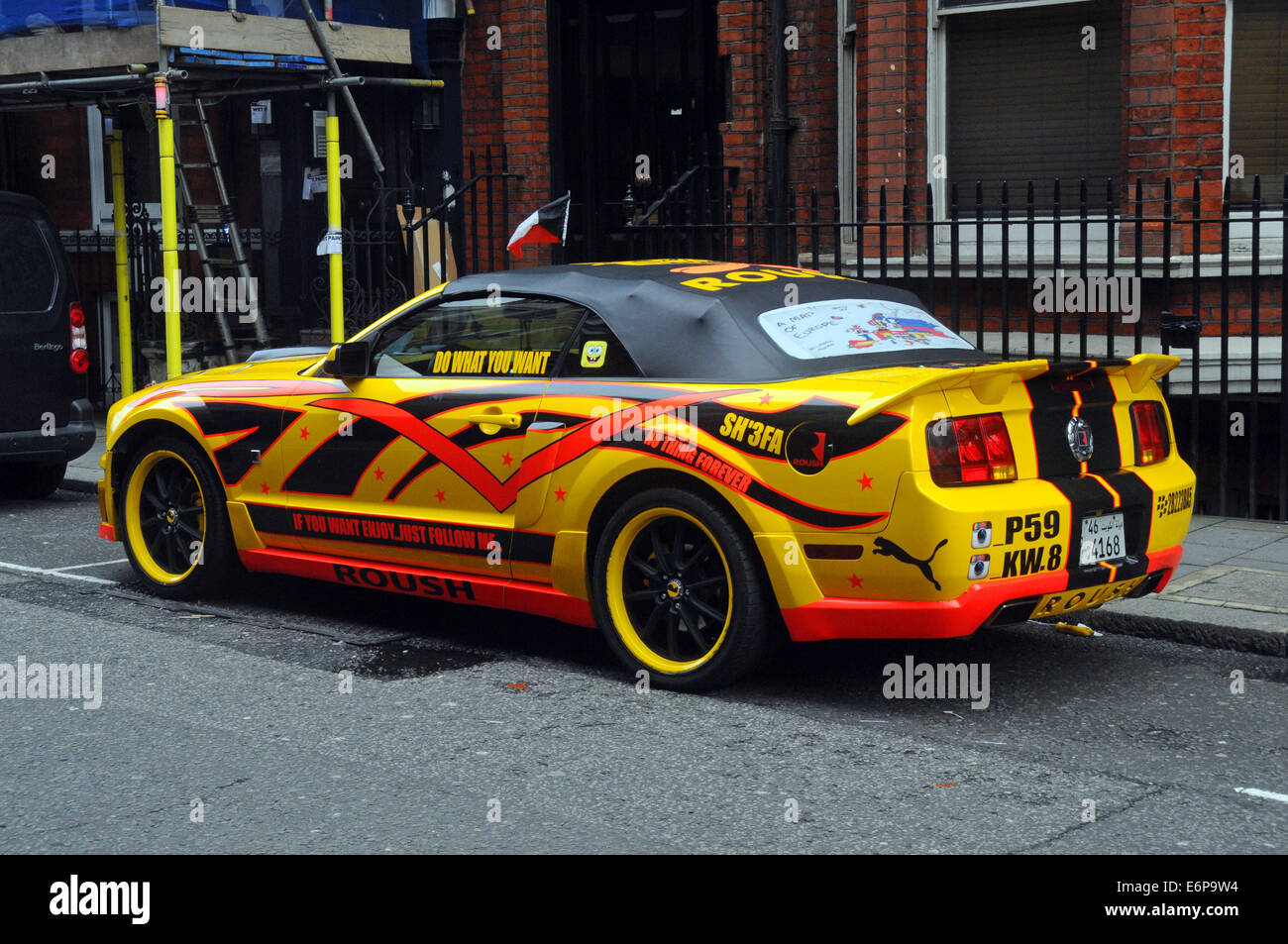Customised car uk street hi-res stock photography and images - Alamy