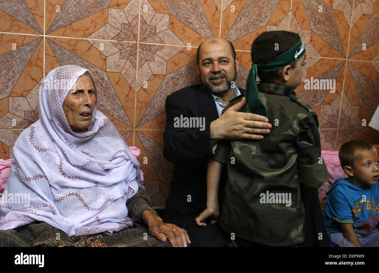 Rafah, Gaza Strip, Palestinian Territory. 28th Aug, 2014. Senior Hamas ...