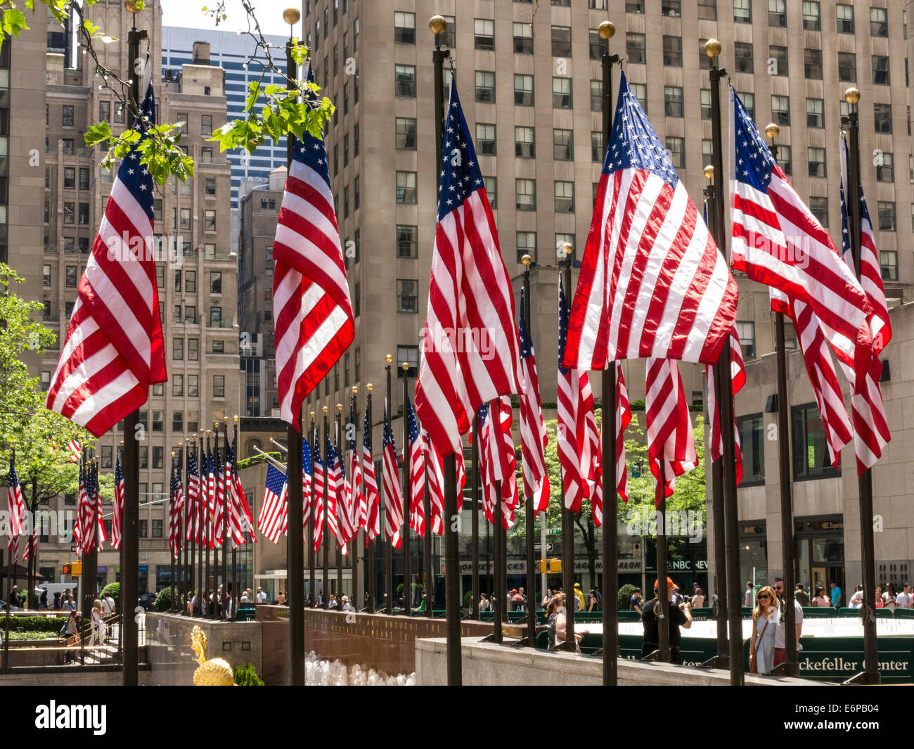 Flags In Rockefeller Center at Donald Frame blog