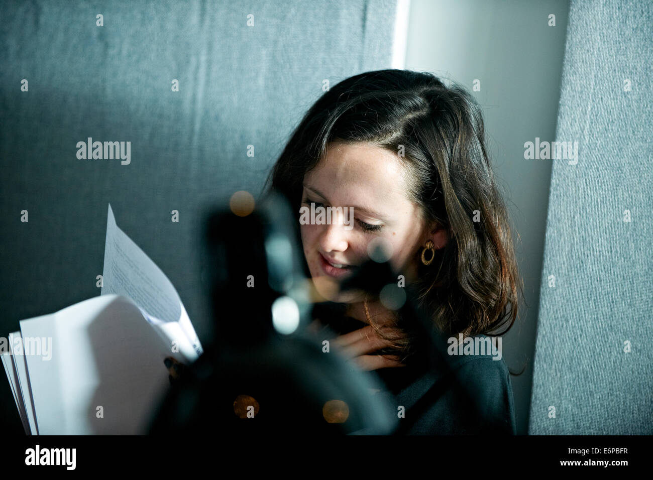 Tallulah Brown during a Craig Brown and Friends recording at Cast Iron ...