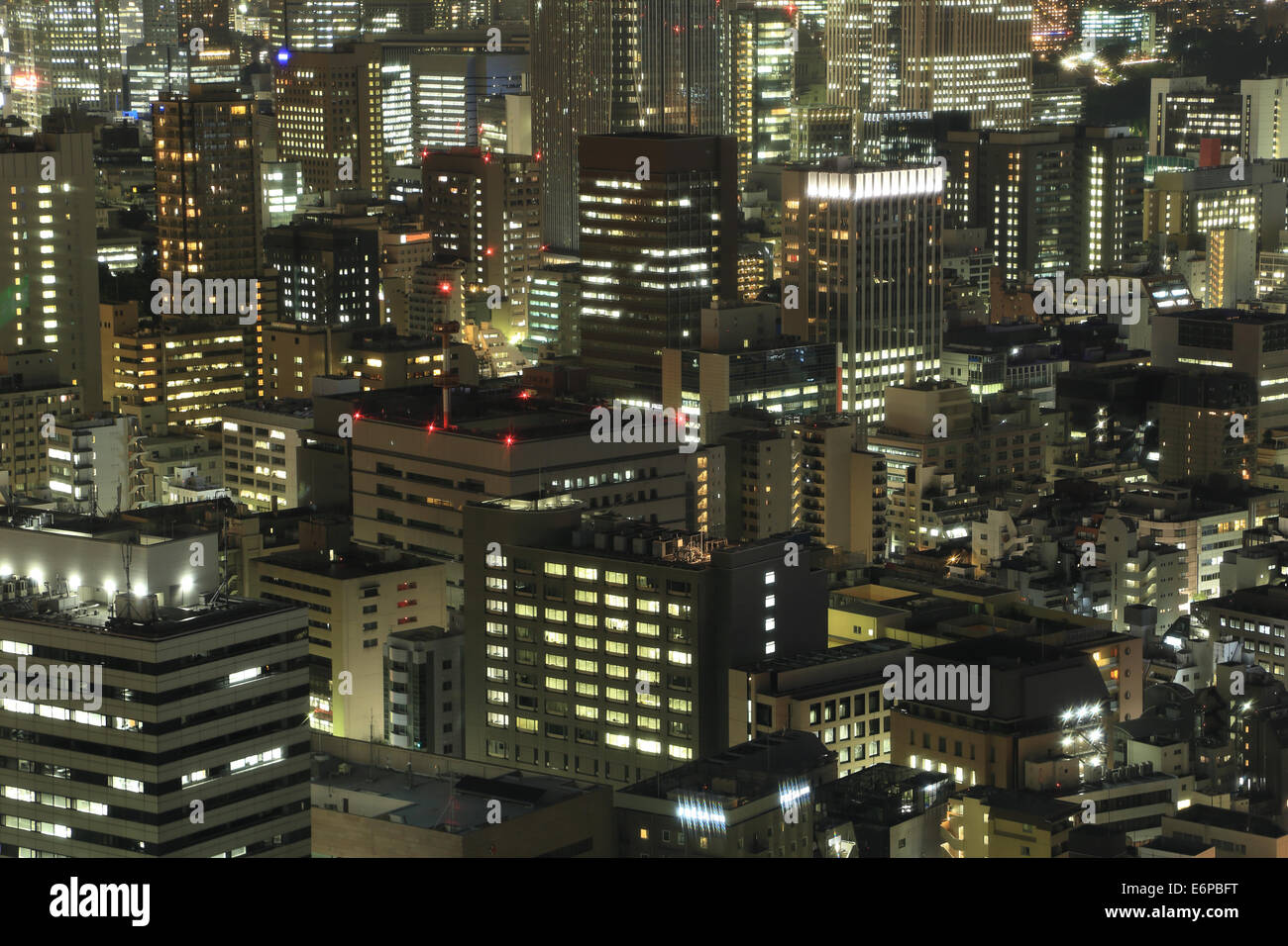 Tokyo cityscape at night of Japan Stock Photo - Alamy