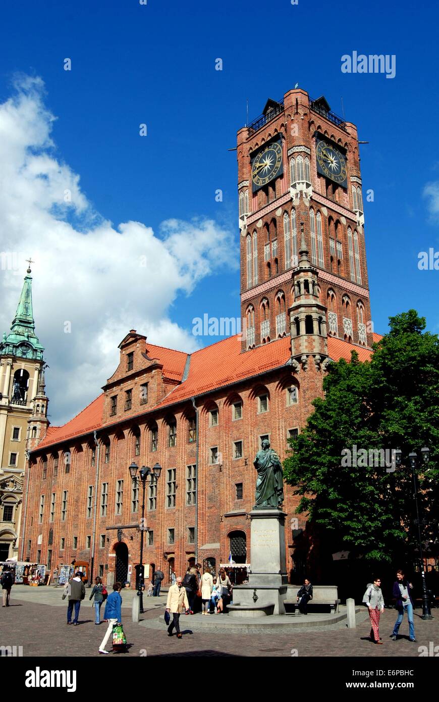 TORUN, POLAND: The Old Town Hall (Ratusz Staromiejski) dating to13th ...