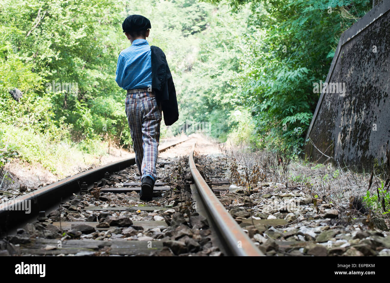 Child railway track hi-res stock photography and images - Alamy