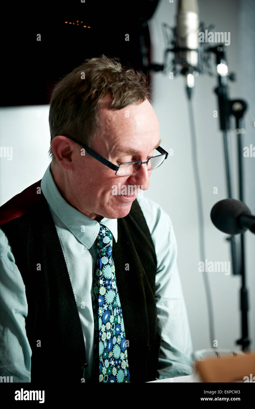 A N Wilson during a Craig Brown and Friends recording at Cast Iron ...