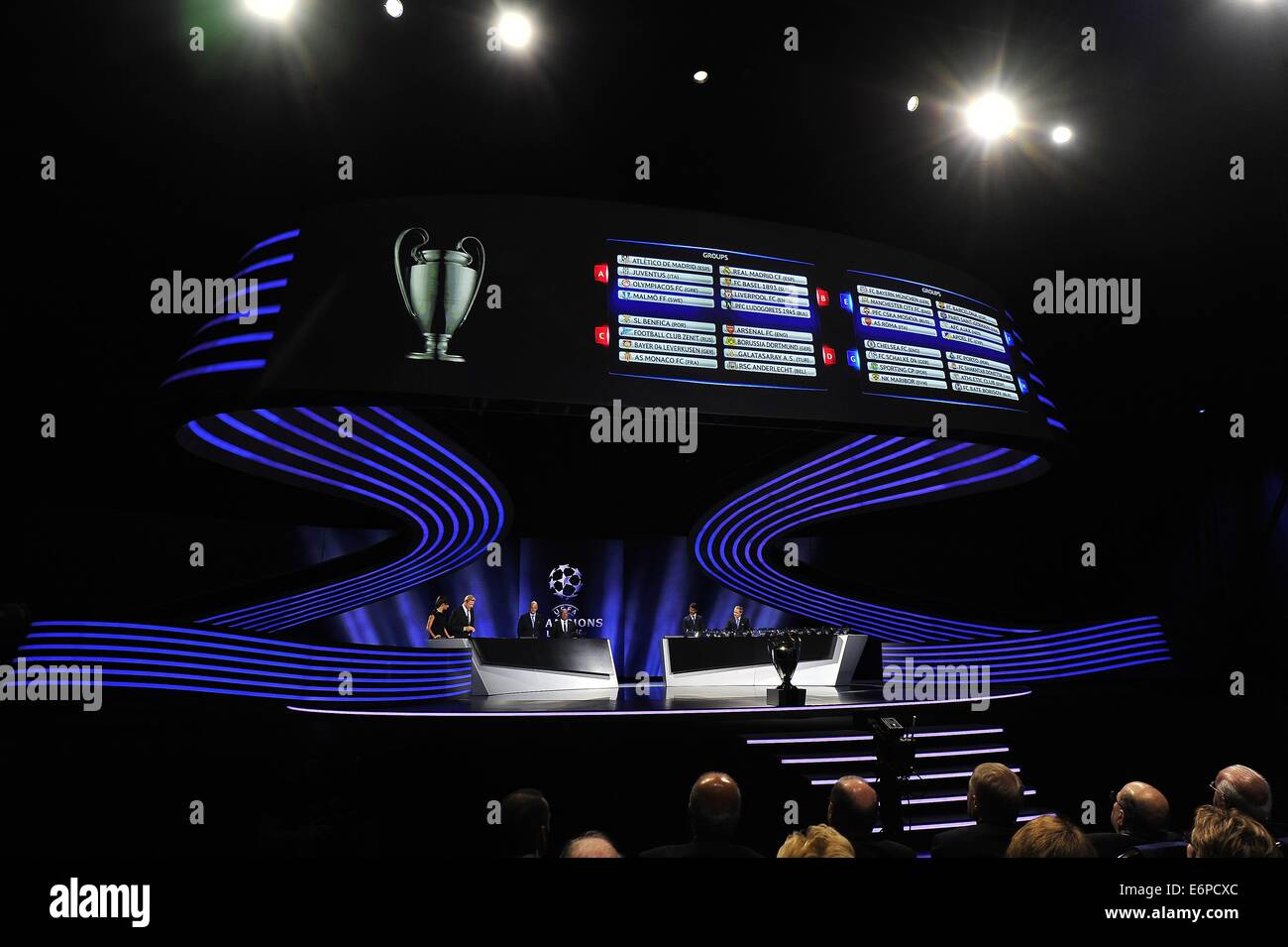 Monte Carlo, Monaco. 28th Aug, 2014. UEFA Champions League 2014 - 15 ...