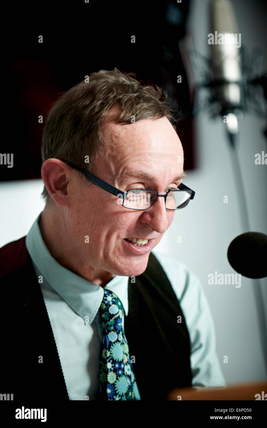 A N Wilson during a Craig Brown and Friends recording at Cast Iron ...