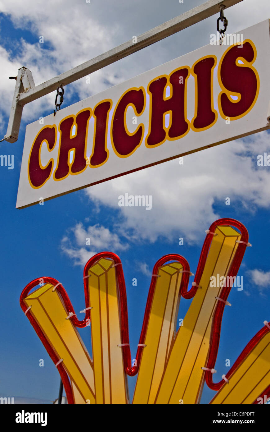 Chichis sign hi-res stock photography and images - Alamy