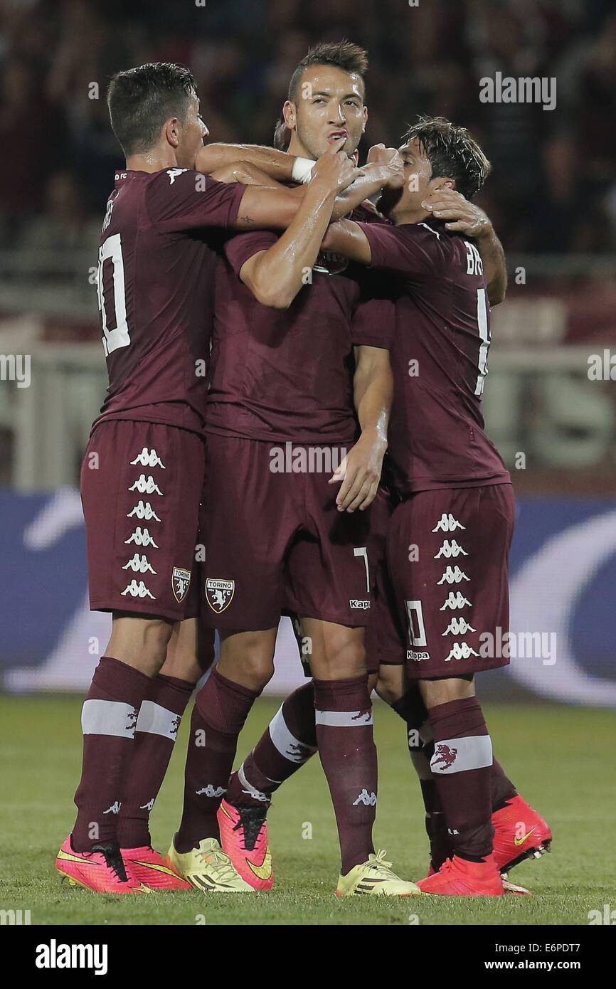 Turin, Piedmont, Italy. 28th August, 2014. Europa League Qualification ...