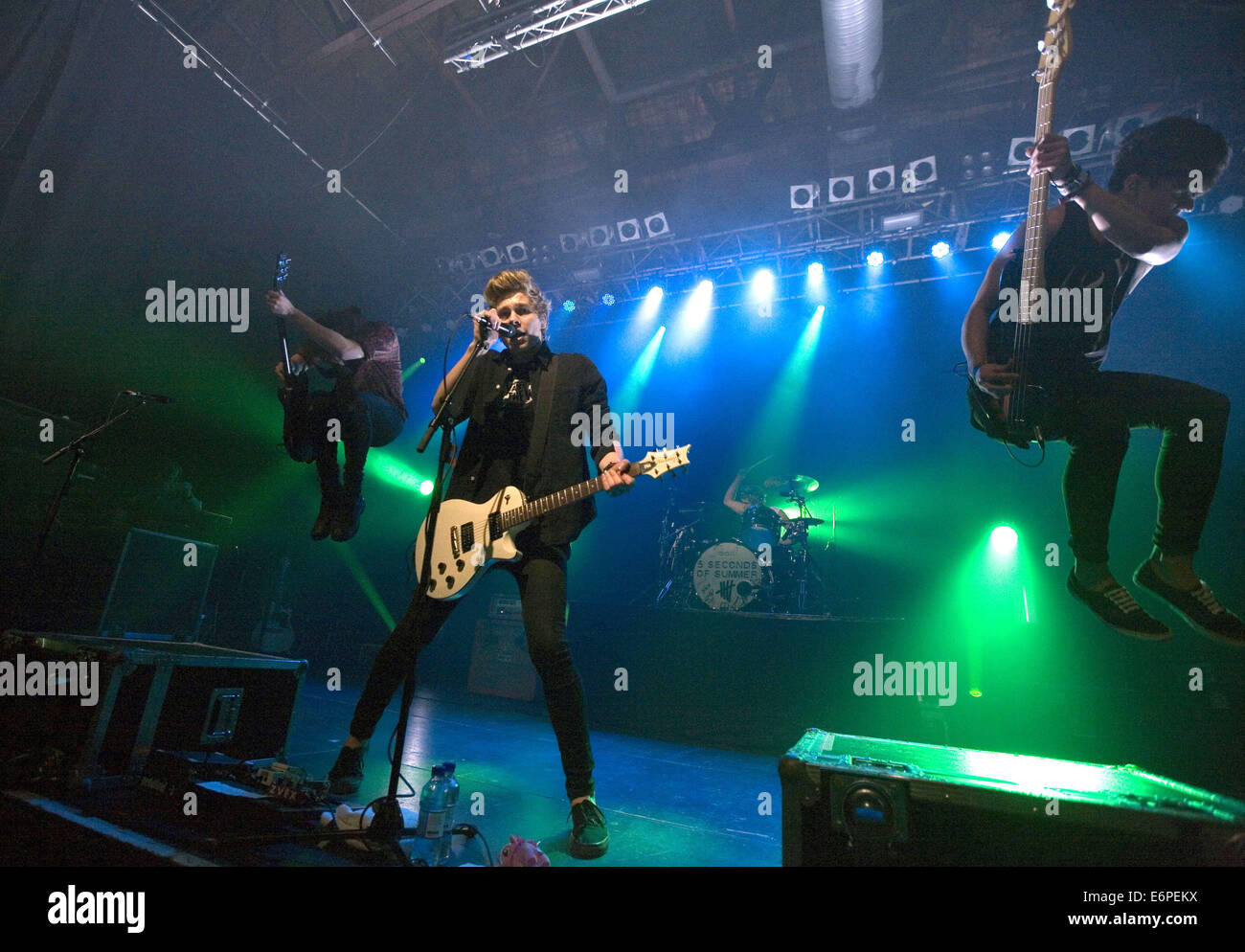 5 Seconds of Summer performing live in concert at the O2 ABC at the ...