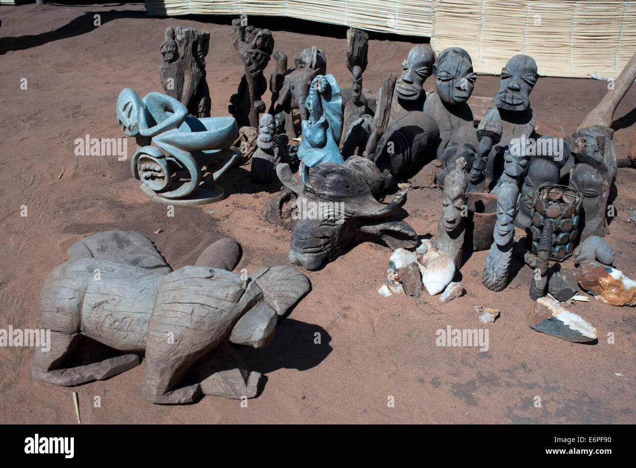 Crafts made in Mukuni Village. Mukuni Village is a Royal village which ...