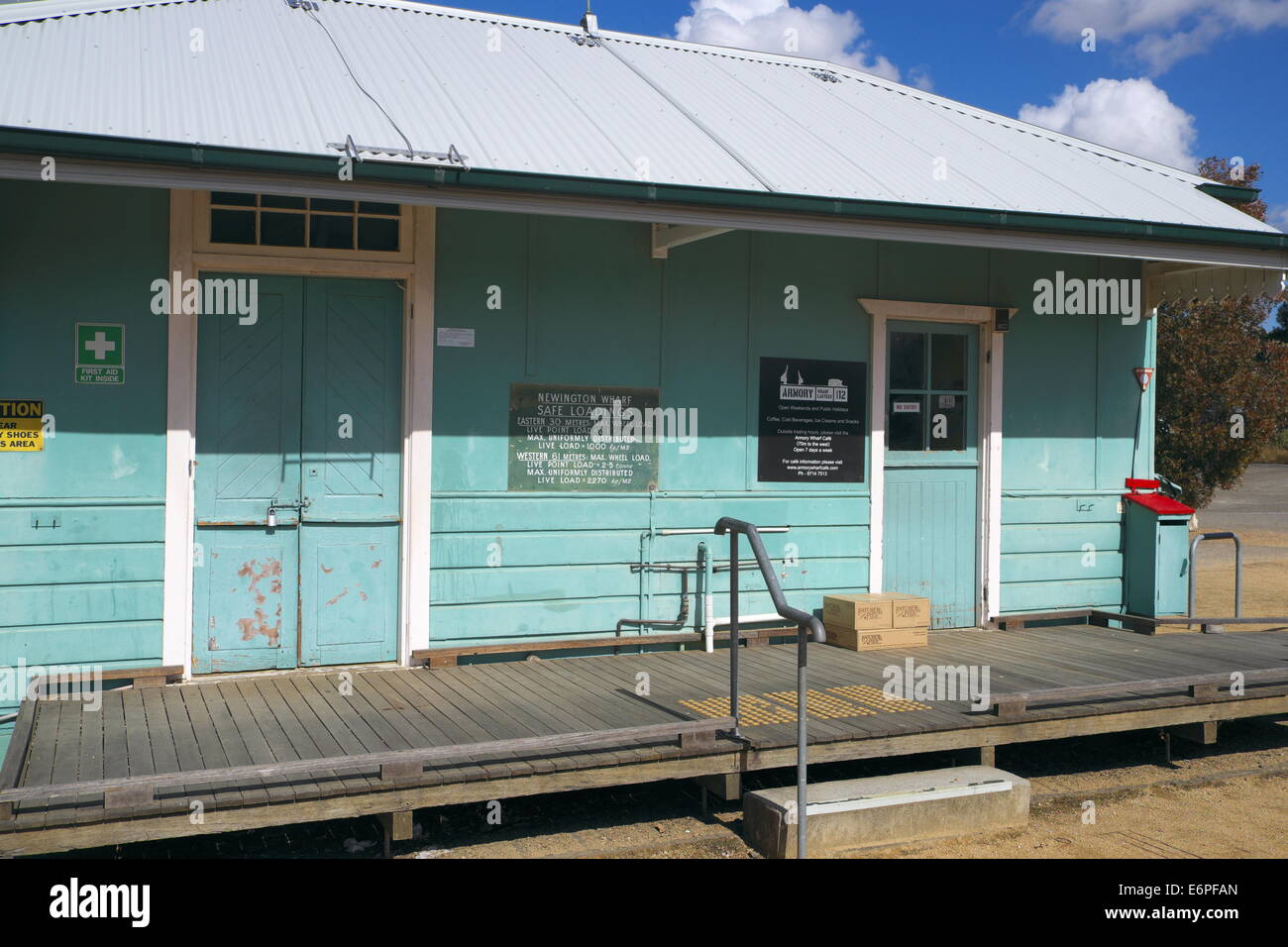 Newington Armory is formerly the Royal Australian Naval Armament Depot ...