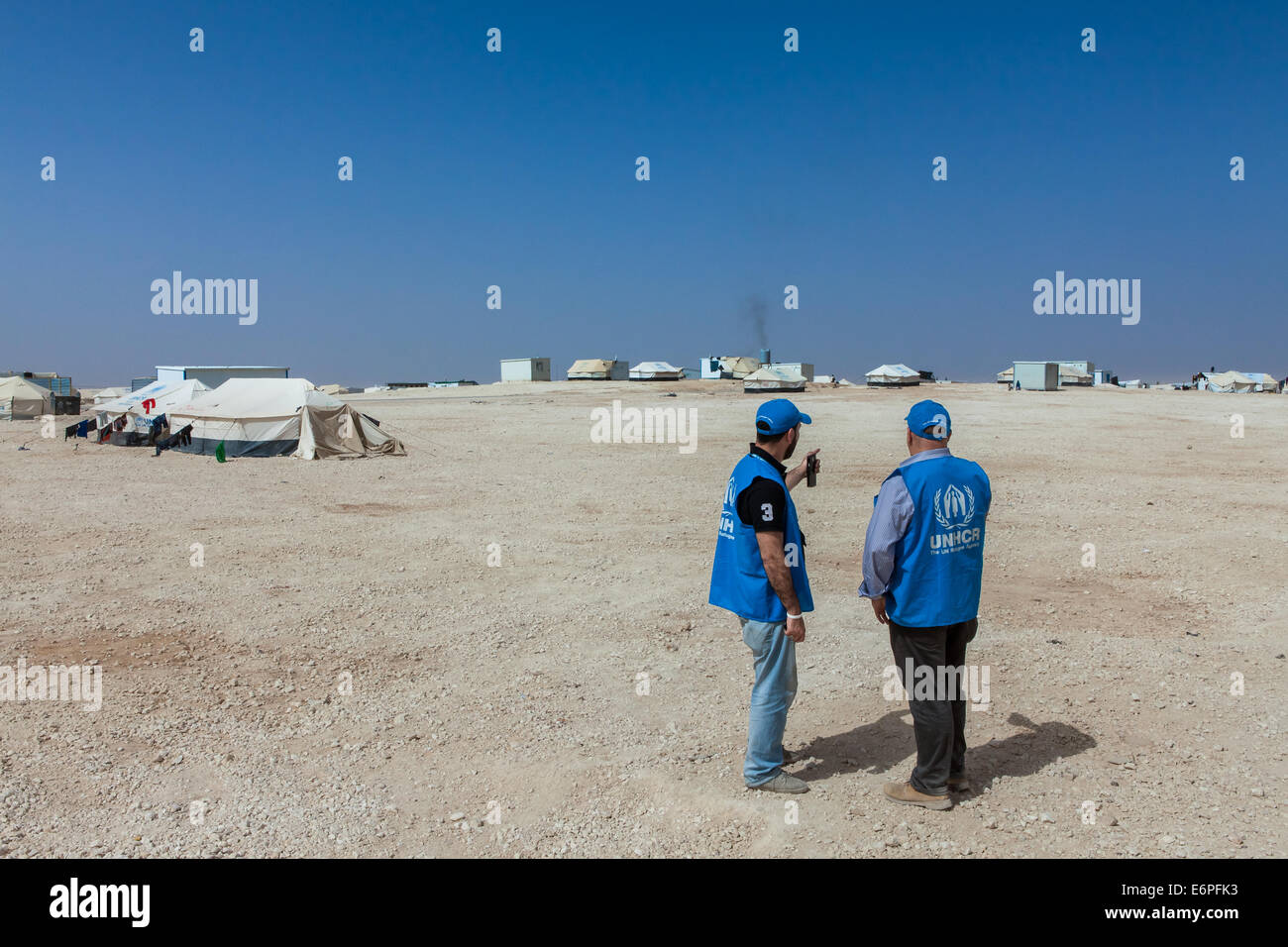 Zaatari refugee camp hi-res stock photography and images - Alamy