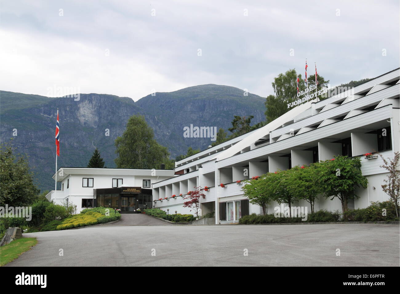 Olden Fjordhotel, Oldedalen, Stryn, Nordfjorden, Sogn og Fjordane ...