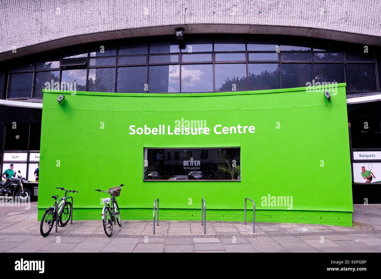 Sobell Leisure Centre, Holloway, London Borough of Islington England ...
