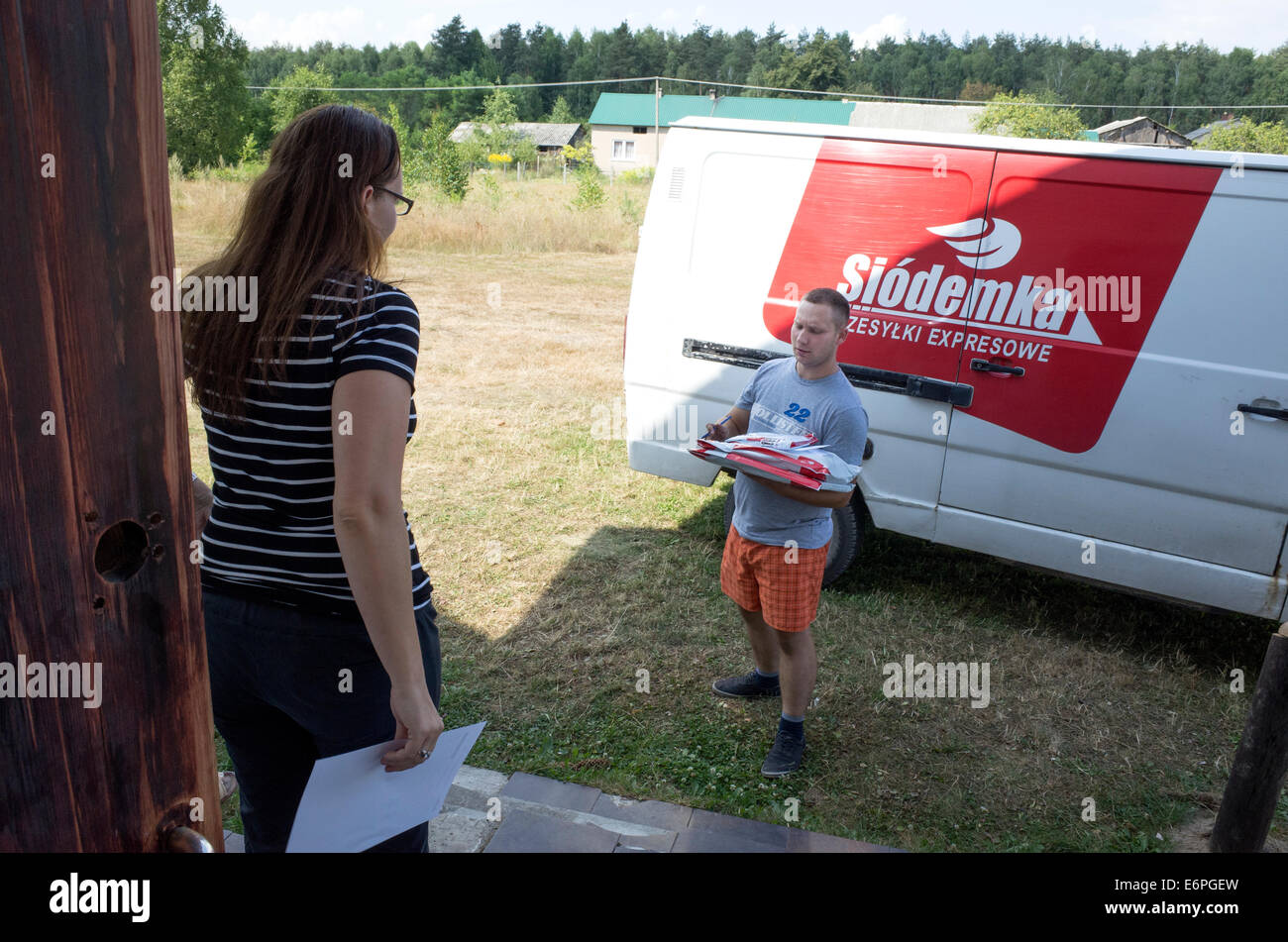 Package delivery service finding business in the home even in the ...