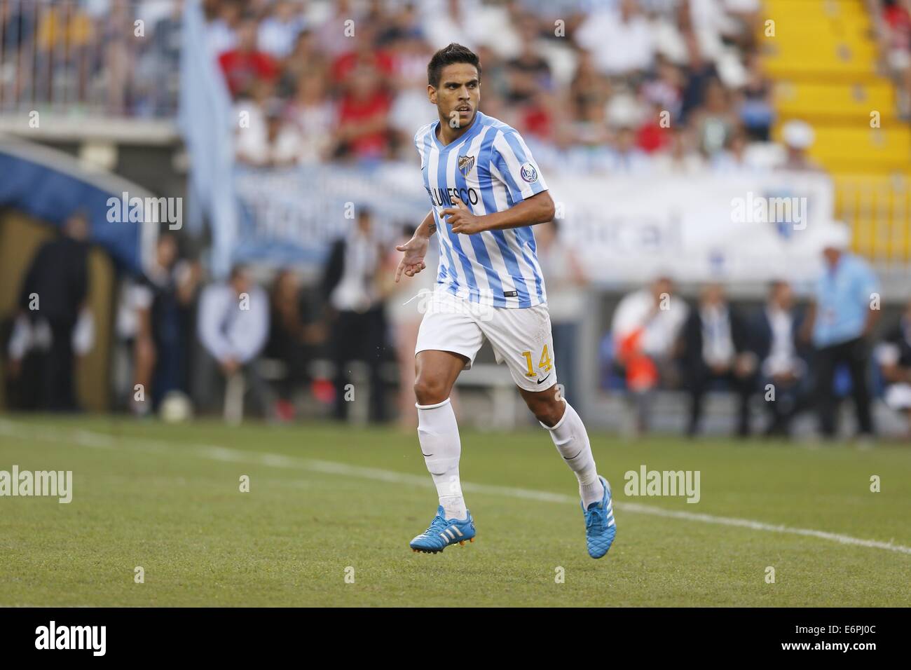 Malaga, Spain. 23rd Aug, 2014. Recio (Malaga) Football/Soccer : Spanish ...