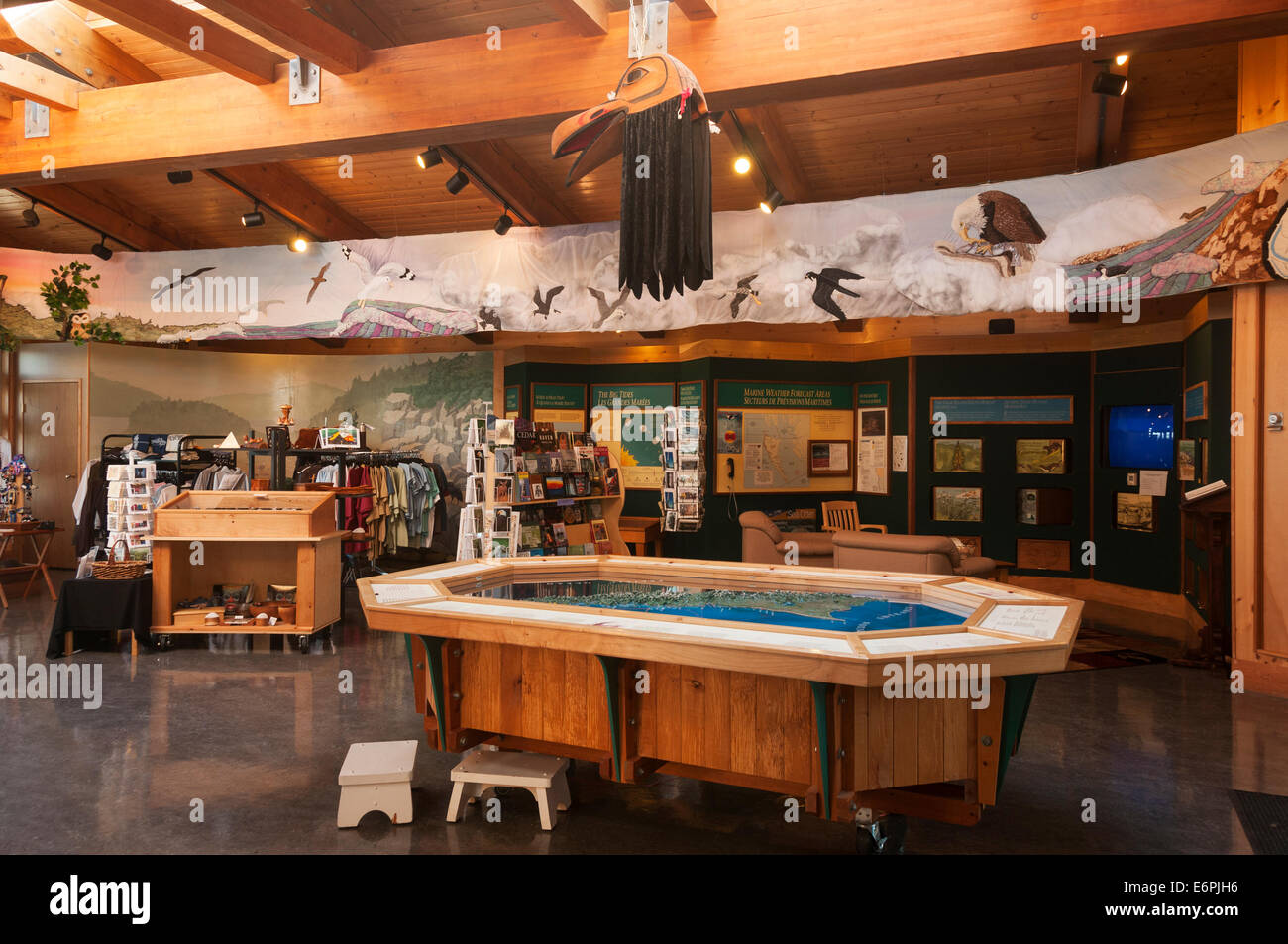 Elk203-4446 Canada, British Columbia, Haida Gwaii, Queen Charlotte ...