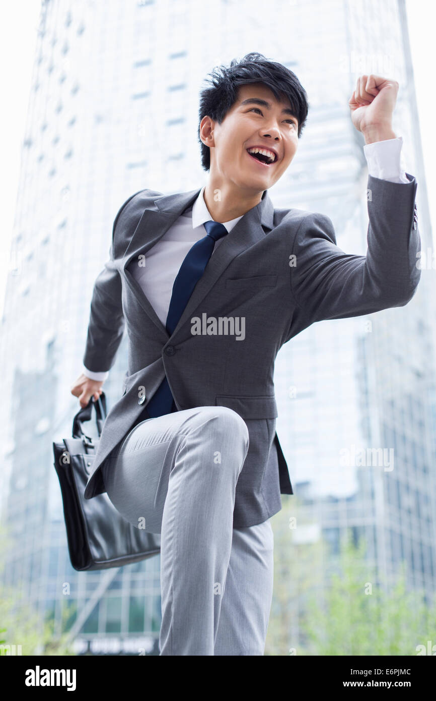 Man suit running away hi-res stock photography and images - Alamy