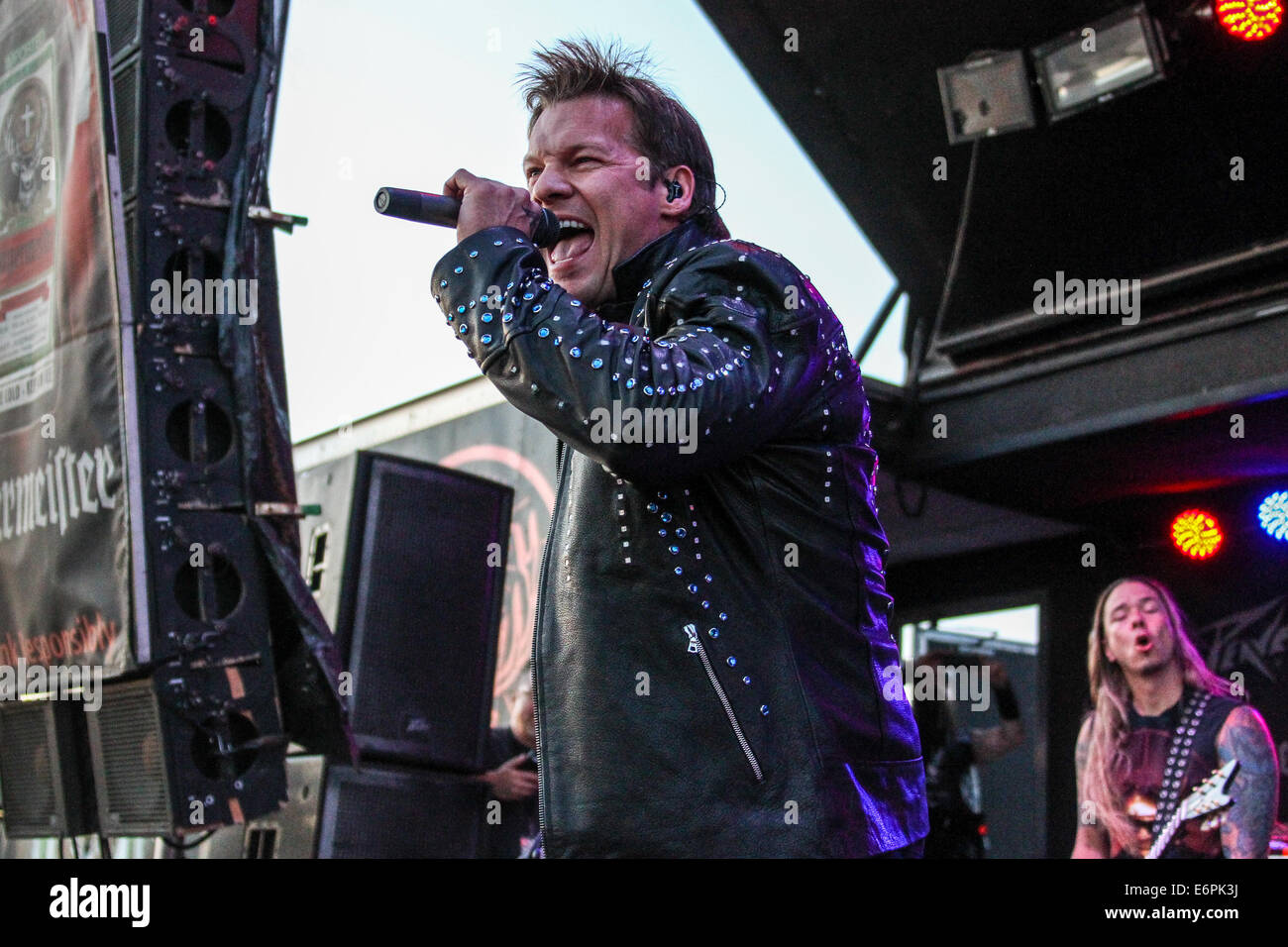 Charlotte, North Carolina, USA. 3rd May, 2014. Rock Group FOZZY ...