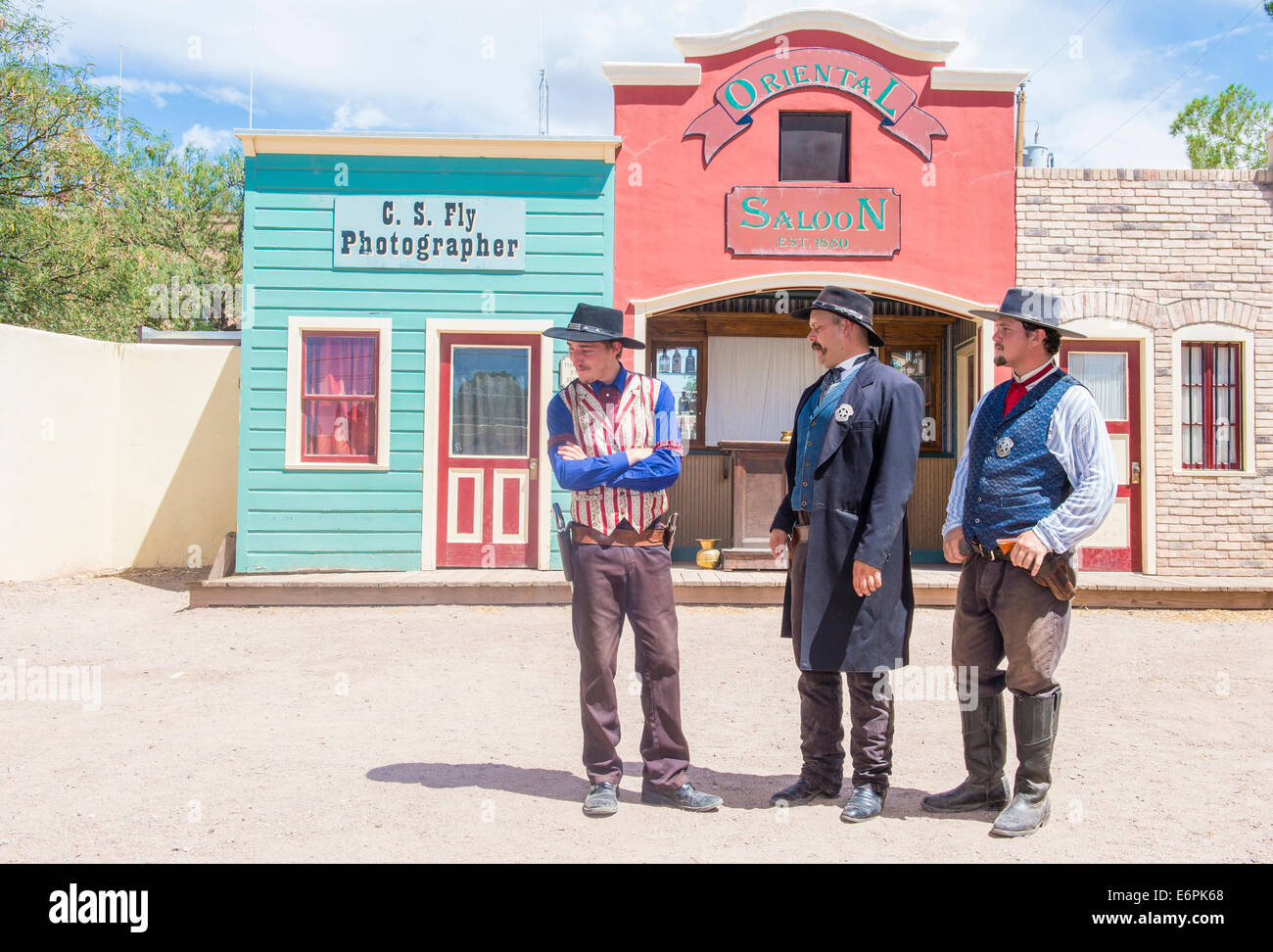 Ok corral reenactment hi-res stock photography and images - Alamy
