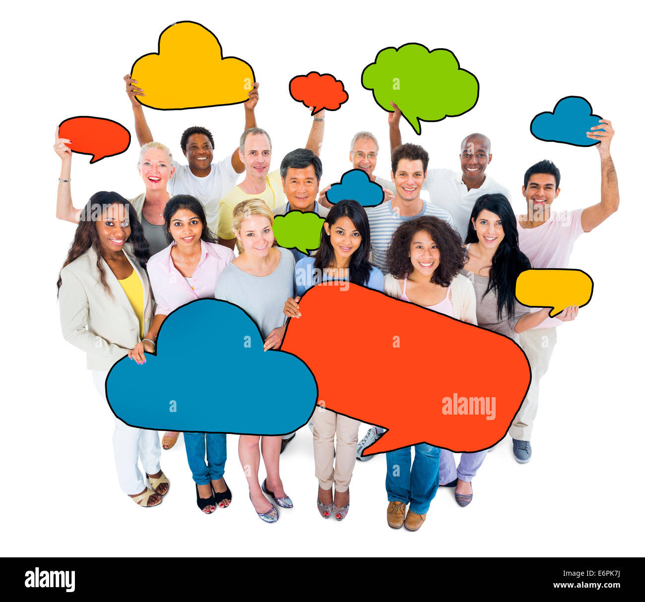 Speech bubble people hi-res stock photography and images - Alamy